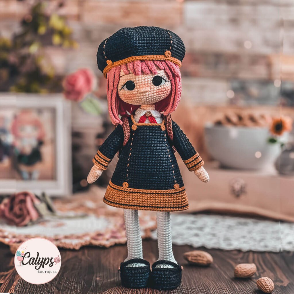 Anya Forger | Crochet PDF pattern – Calypso Boutiquee
